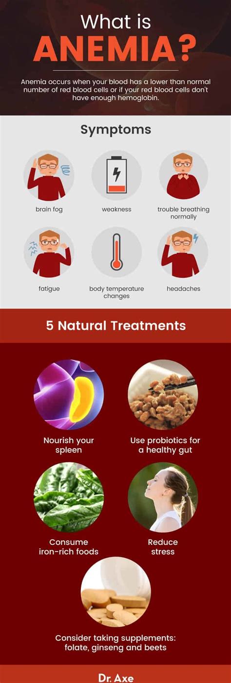 5 Natural Treatments For Anemia Symptoms