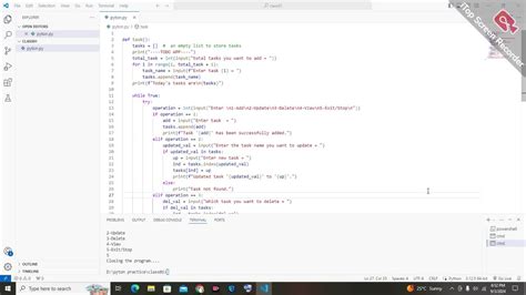 Mahnoor Fatima On Linkedin Python Coding Project Todoapp Learning