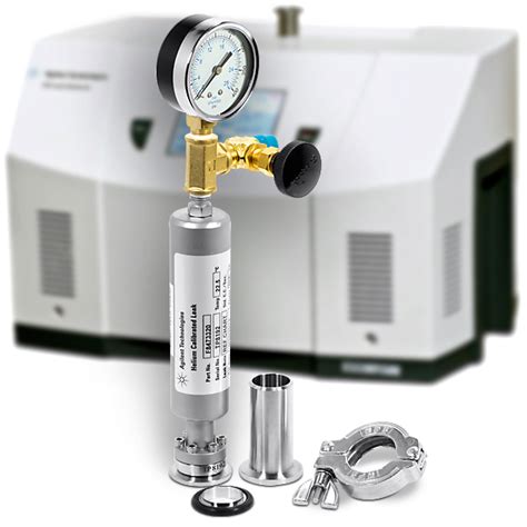 Ideal Spectroscopy Agilent Varian Helium Calibrated Leak To Std Cc Sec KF Flange