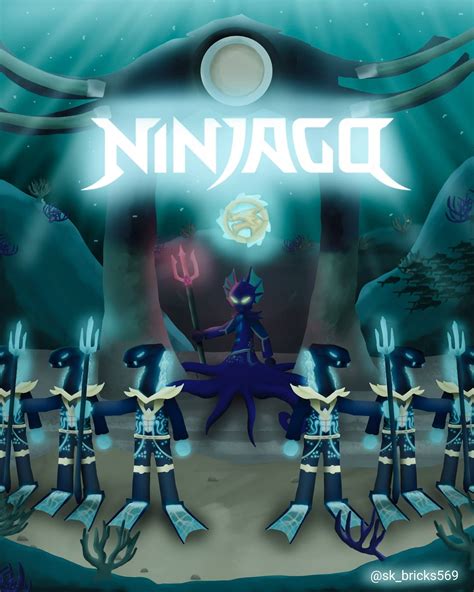 Ninjago Summer Wave Fan Art Poster This Is Based Off The Season 15 Poster And Island Special