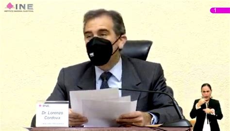 La Revocación De Mandato Se Hará Gracias Al Ine Lorenzo Córdova