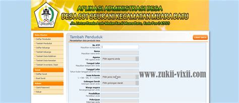 Source Code Aplikasi Desa