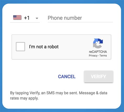 When Using Only Phoneauthprovider There Should Be No Cancel Button · Issue 413 · Firebase