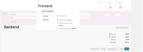 Php Woocommerce Shipping Totals Work On Frontend But Not Backend Stack Overflow
