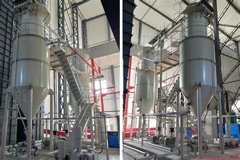 Conveying System Of Bulk Storage Grain Silo System