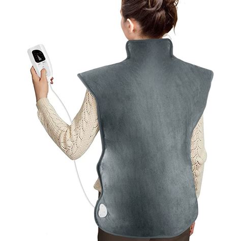 Badu Bg Безопасна преносима електрическа грейка за врат и рамо Нагревателна подложка за жени и