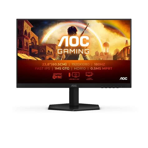 AOC 24G42E 24 180Hz 0 5ms HDMI DP AdaptiveSync HDR10 FHD Fast IPS Gaming Monitör ITOPYA