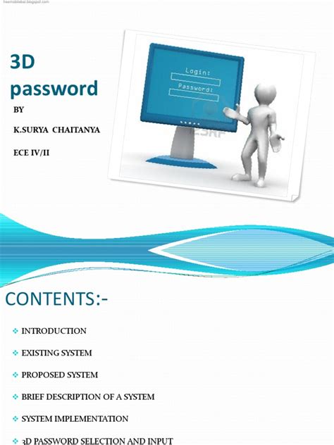 A Proposed Multi Factor 3d Authentication System Using User