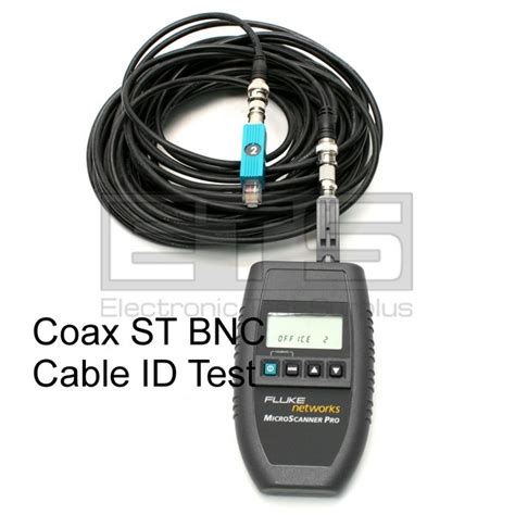 Fluke Networks Microscanner Pro Cable Tester Kit And A Bug 140 Model Tone Probe
