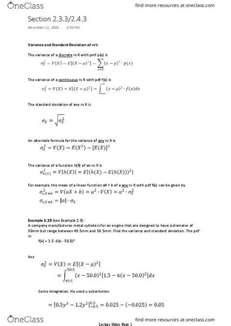 Statistical Sciences 2141ab Lecture Notes Fall 2018 Lecture 12