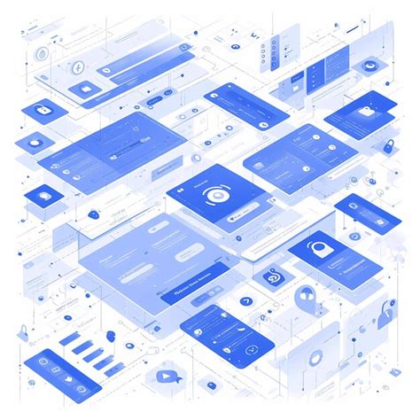 Premium Photo Modern User Interface Design Kit