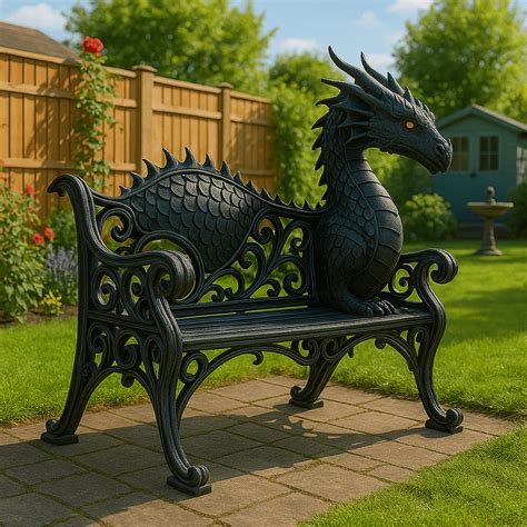 Dragon Garden Benches Mythical Style Meets Outdoor Elegance