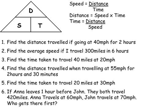How To Find Speed When Given Distance And Tiem Shop Emergencydentistry Com