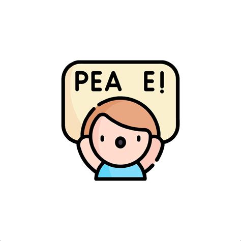 Pea E Illustration 53415618 Vector Art At Vecteezy