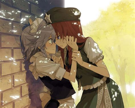 100 Lesbian Anime Wallpapers