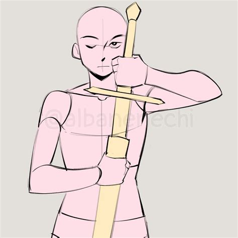 Poses With Swords Reference