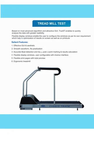 Treadmill Test Stress Ecg At Best Price In New Delhi By Biotronix Instruments ID