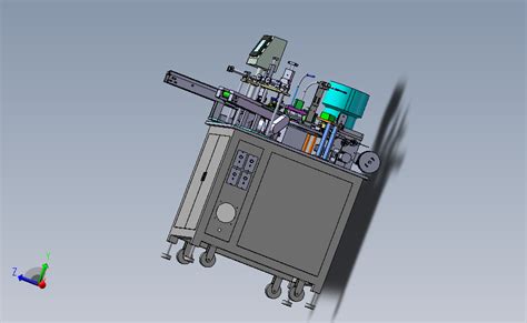 A26 散热片装胶钉贴胶机 SOLIDWORKS 2010 模型图纸下载 懒石网