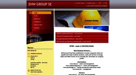 ehw-group.webnode.cz - EHW GROUP SE - EHW GROUP Webnode