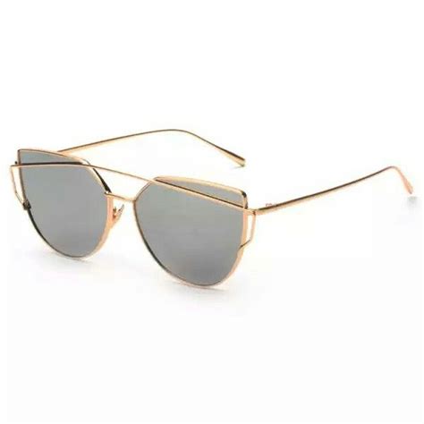 Jessica Sunglasses Cat Eye Sunglasses Women Mirrored Sunglasses Fashion Mirror