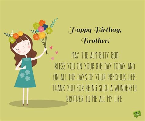 Inspirational Quotes For Big Brother Birthday At Sophie Haynes Blog