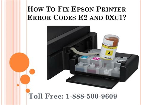 Ppt Fix Epson Printer Error Codes E And Xc Powerpoint Presentation Id