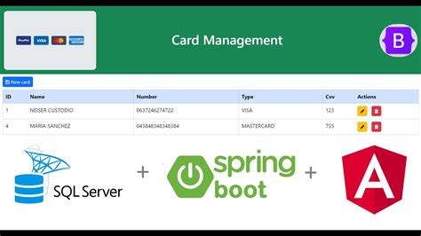 crud en java spring boot con sql server y angular 5 6 youtube