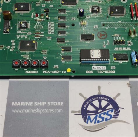 Nabco Mca 102 12 885 73748390 Pcb Card Marine Ship Store