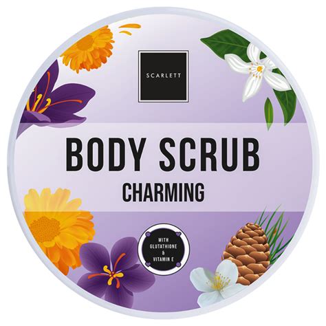 Jual Bath And Body Scarlett Whitening Body Scrub Charming Sociolla