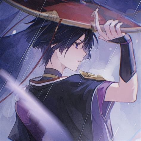 Scaramouche Genshin Impact Design Del Personaggio Arte Ventagli