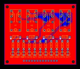 3 To 8 Relay Decoder OSHWLab