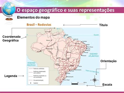 Quais Sao Os Principais Elementos De Um Mapa Revoeduca