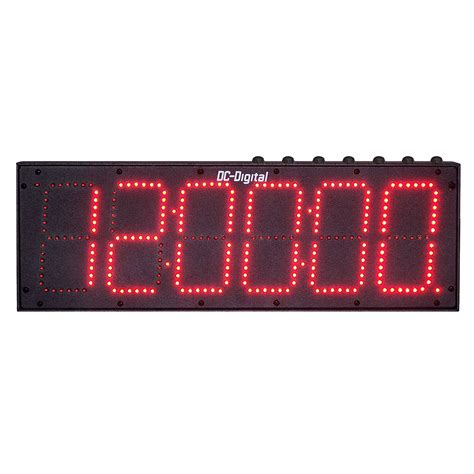 Dc 606ut 60 Inch Led Push Button Controlled Count Up Countdown