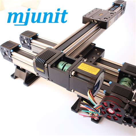 MJUNIT MJ Belt Drive Linear Guide Rail Axis Wood Cnc Router D Foam Cutting Machine Linear