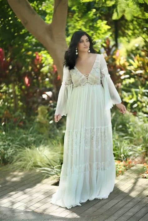 Plus Size Boho Wedding Dresses Collection Studio Levana