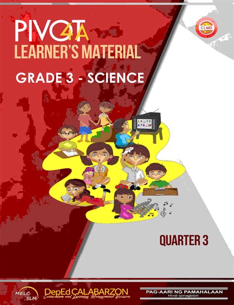 Science 3 Module Quarter 3 Grade 3 Modules