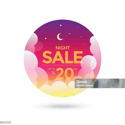 야간 판매 태그 어두운 밤 하늘 배경 스톡 일러스트에 달 별과 구름 가격표에 대한 스톡 벡터 아트 및 기타 이미지 가격표 공예 공포 무서움 Istock
