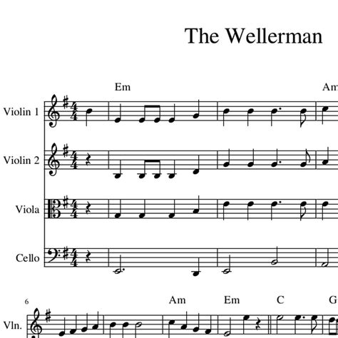 Wellerman Larry Moore Violin Sheet Music New Zealand Folksong