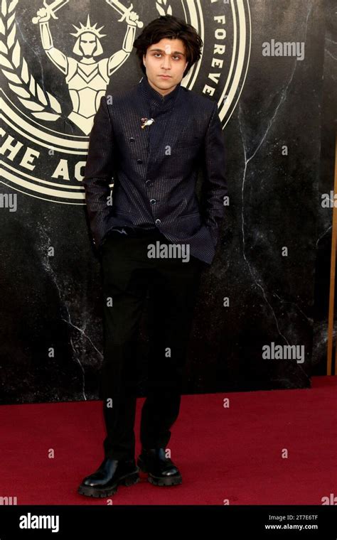 Los Angeles Usa 13th Nov 2023 Los Angeles Nov 13 Aamer Husain At