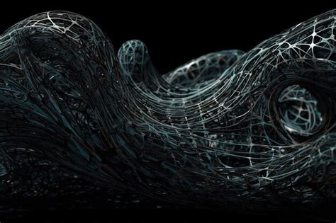 Premium Photo Parametric Abstraction Generative AI