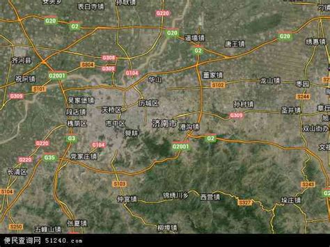 济南市地图高清版大图 济南市景点 济南市版 第13页 大山谷图库