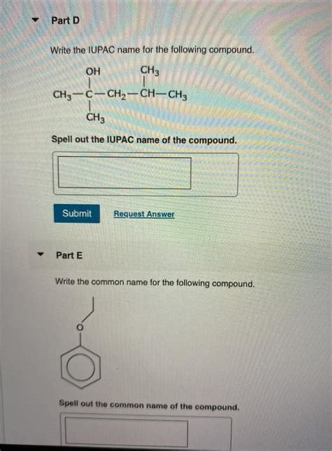 Solved Problem 13 31 Write The IUPAC Name For The Following Chegg Com
