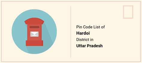 Hardoi District Pin Code List Uttar Pradesh