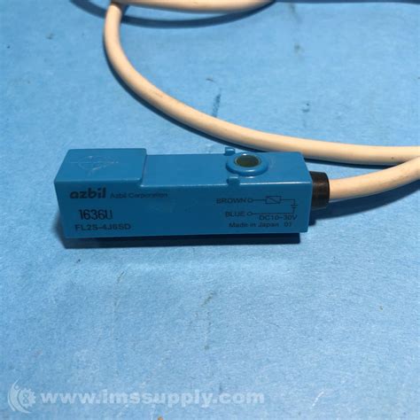 Azbil Fl2s 4j6sd Square Proximity Sensor Ims Supply