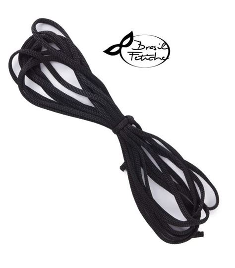 Corda Er Tica Metros Preta Brasil Fetiche