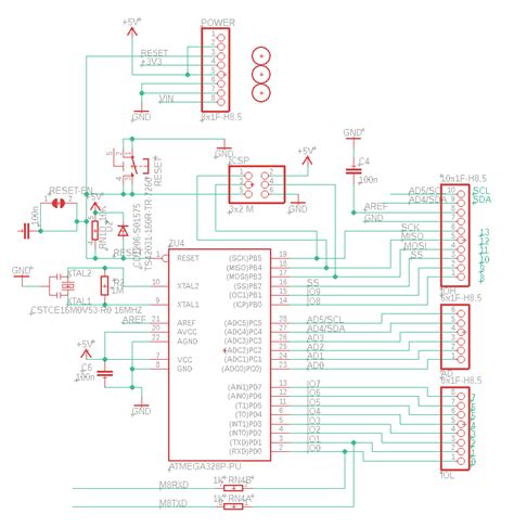 Arduino Uno Schematic Diagram