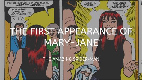 The First Appearance Of Mary Jane Classic Amazing Spider Man Youtube