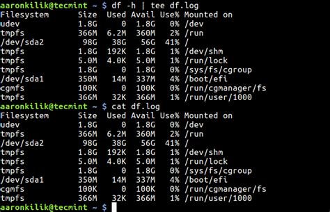 如何在 Linux 中将命令输出保存到文件