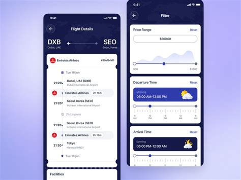 Flight Booking Mobile App Design Mobile App Design Mobile App Design