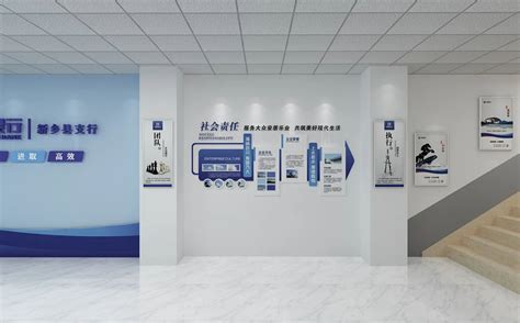 这样的银行文化墙设计怎么不爱 上海 500强公司案例